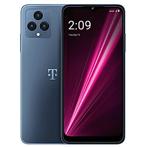 T-Mobile | Revvl 6 5G | 64 GB | Blue (T-Mobile Unlocked) (Renewed)