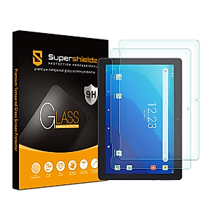 Supershieldz (2 Pack) Designed for Onn Tablet Gen 2 10.1 inch (Model 100011886 Only) Screen Protector, (Tempered Glass) Anti Scratch, Bubble Free