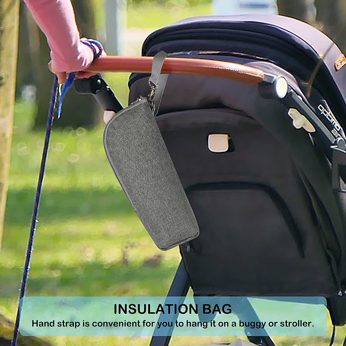 Accmor Baby Bottle Cooler Tote Bags, Insulated Breastmilk Cooler Bag, Nursing Bottle Cooler Warmer Bag for Nursing Mom Daycare Travel