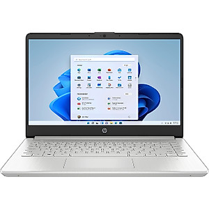 HP - 14" Laptop - AMD Ryzen 3 - 8GB Memory - 128GB SSD - Natural Silver - Model 14-fq0033dx (Renewed)