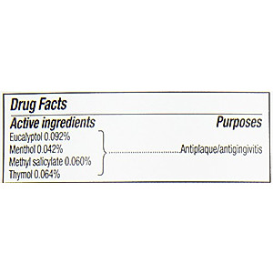 Listerine UltraClean Mouthwash, Arctic Mint - 16.9 oz