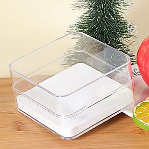 POPETPOP Display Case- Transparent Display Box with EVA Foam Board, Storage Box for Specimen Display & Collectibles