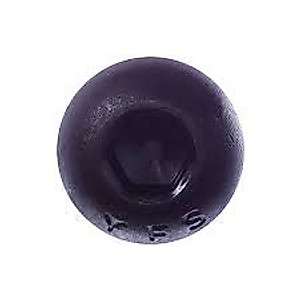 10-24 x 1/2" Button Head Socket Cap Screw, Allen Socket Drive, Black Oxide, Alloy Steel, Full Thread - Quantity 100 - by Fastener Depot, LLC