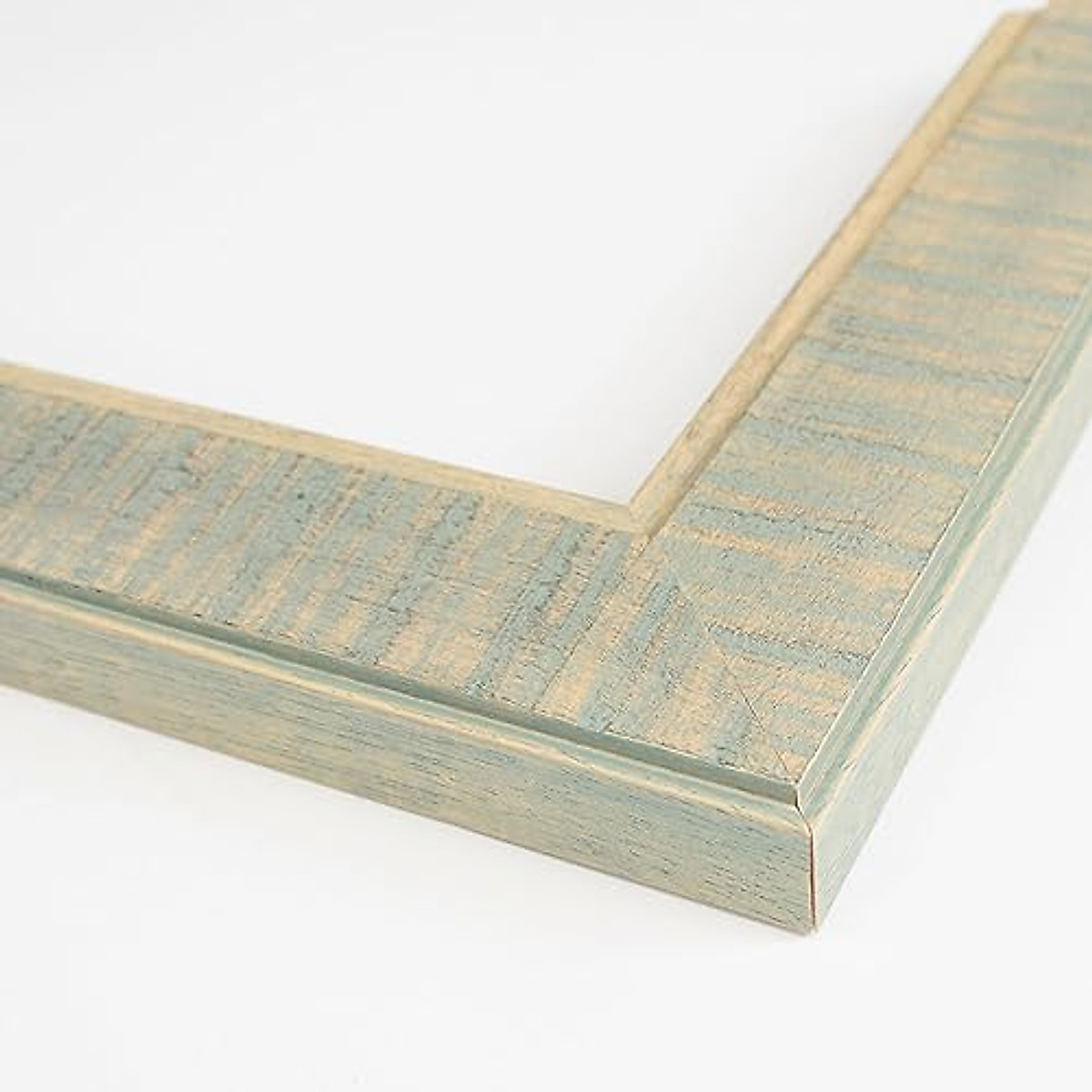 10x12 Frame Gold Real Wood Picture Frame Width 1.5 Inches | Interior Frame Depth 0.5 Inches | Kimball Distressed Photo Frame Complete with UV Acrylic, Foam Board Backing & Hanging Hardware