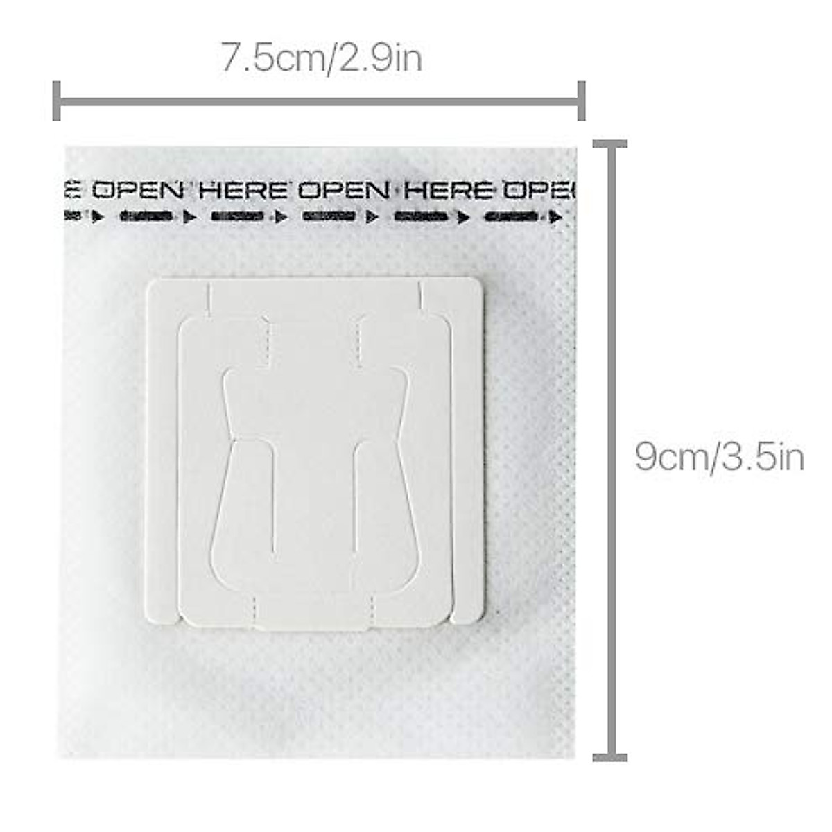 100Pcs Portable Coffee Filter Paper Bag Hanging Ear Drip Coffee Bag Single Serve Disposable Drip Coffee Filter Bag Perfect for Travel, Camping, Home, Office