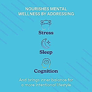 Swanson WIO™ Mental Balance with Herbs™ for Stress Support, Better Sleep, Ayurvedic, Focus, More Energy, Adaptogen, Ashwagandha, Ginseng, Mental Wellness, 30 Capsules (30-Day Supply)
