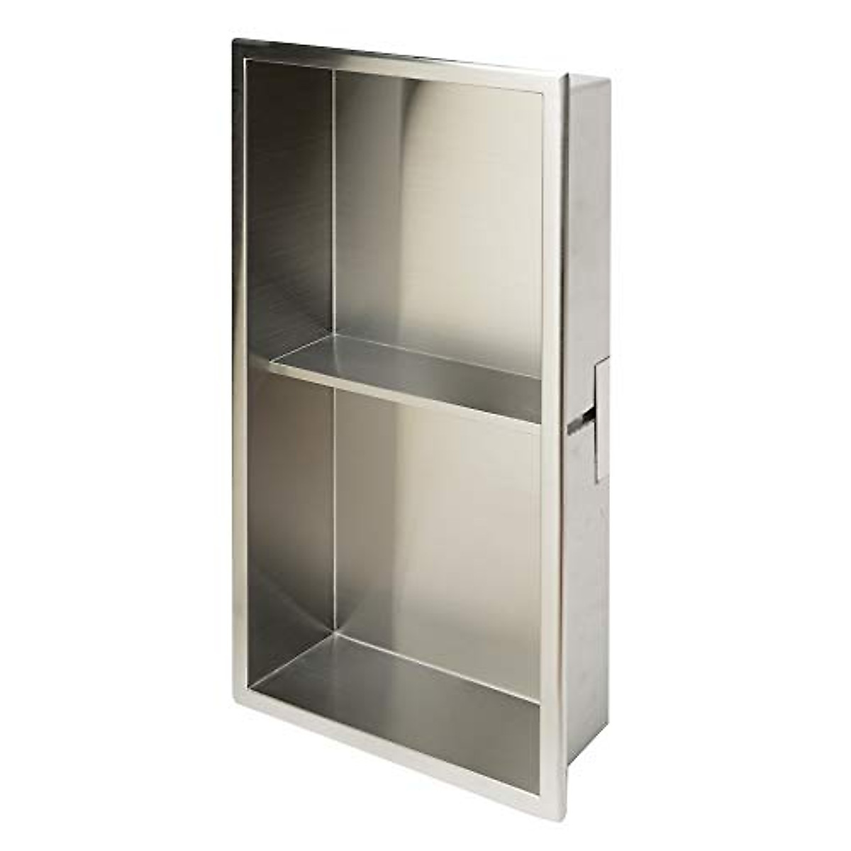 ALFI brand ABN1224-BSS Shower Niche, Brushed Stainless Steel