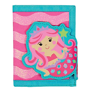 Stephen Joseph Girls Quilted Mermaid Purse and Wallet
