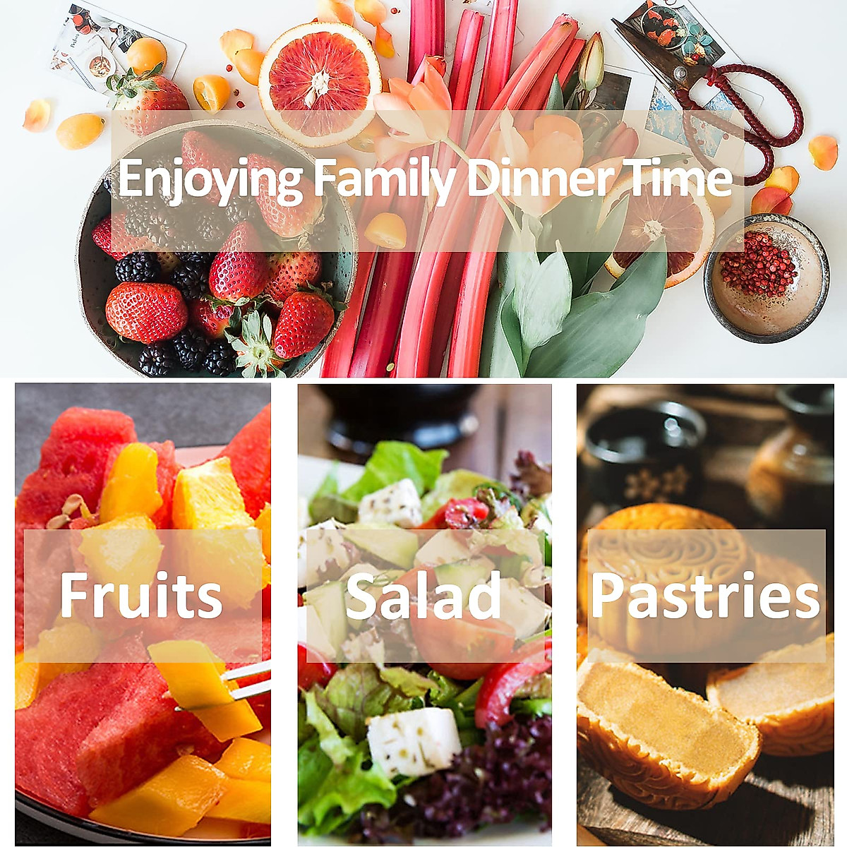 Telescopic Fork, Stainless Steel Extendabl Long Handle Fork, Barbecue Toasting Dinner Fruit Dessert Long Fork Cutlery, Non-Toxic & Anti Rust Fork 8.7~25.4inch