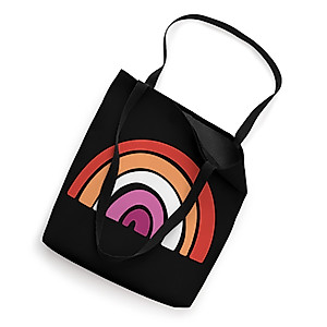 LGBTQ Lesbian Pride Flag - LGBTQIA+ Rainbow Lesbian Tote Bag