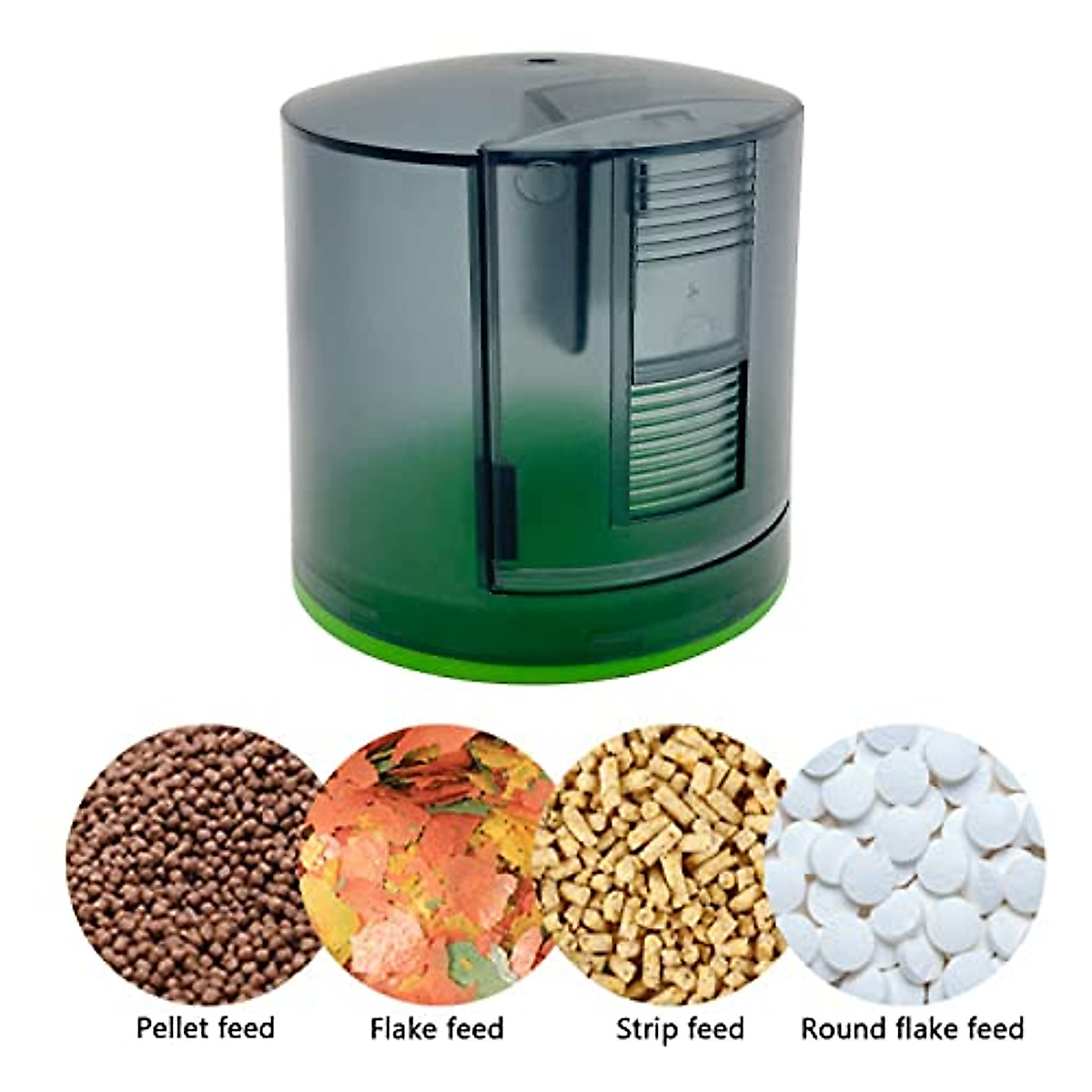 Smart Aquarium Mini Automatic Fish Feeder Vacation Auto Fish Tank Feeders with Timer Pet Feeding Dispenser LCD Fish Feeder Tool