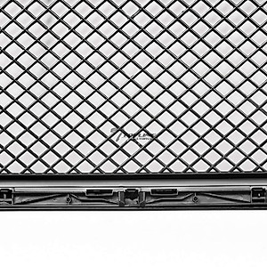 Matte Black Mesh Front Hood Bumper Grill Grille Guard ABS Compatible With 04-08 Ford F150