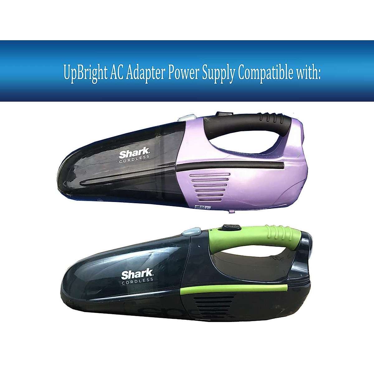 UpBright 24V AC Adapter Compatible with Shark XA780N SV780 N SV780N SV760WM 14 SV760 XB780N 18V DC Vacuum ZD6W240026US Y06FE-240 0300U Y06FE 240 0260U KA12D240020035U KU2B-240-0200D AD-2425-UL Charger