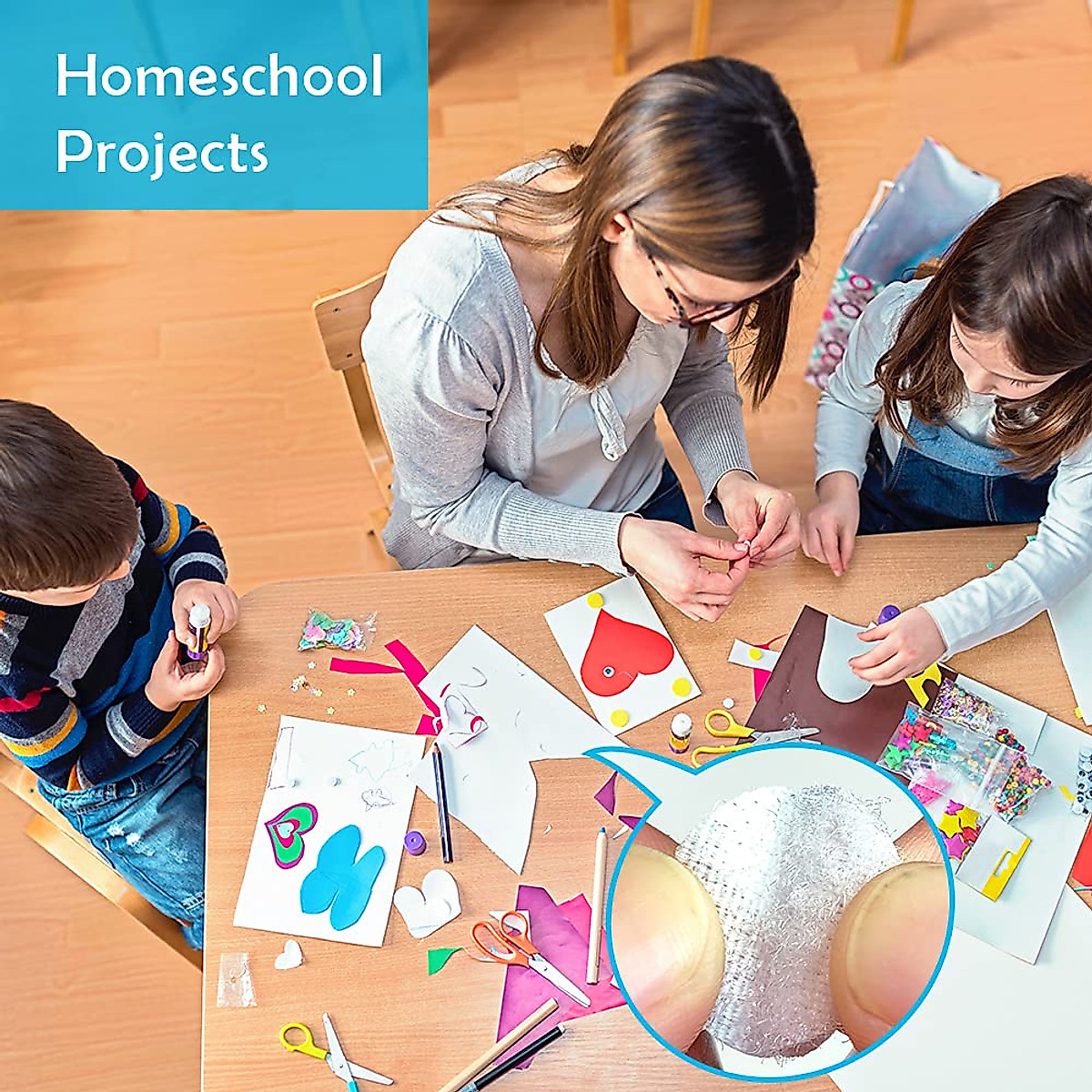 Self Adhesive Dots, 1000Pcs(500 Pair Sets) 0.59 Inch Diameter Strong Self Adhesive Dots for Classroom Nylon Sticky Back Coins Hook Loop Strips, Small Circle Dots Stickers Tapes, White