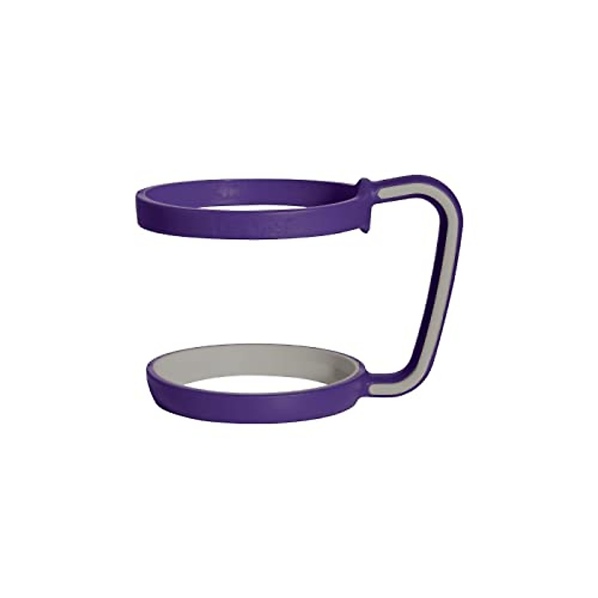 Tervis Handle Made in USA Double Walled Insulated Tumbler Travel Cup Keeps Drinks Cold & Hot, Fits 24oz Tumbler, Purple