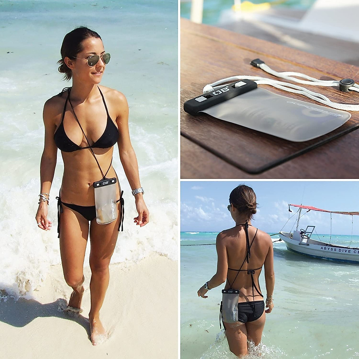 OverBoard Waterproof Universal Case, Frosted, Medium