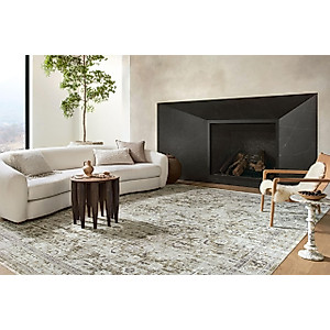 Loloi Bonney Moss/Stone 9'-3" x 12'-10" Area Rug