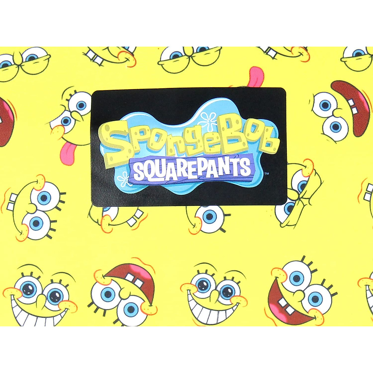Nickelodeon SpongeBob SquarePants Face Expressions All Over Print Backpack