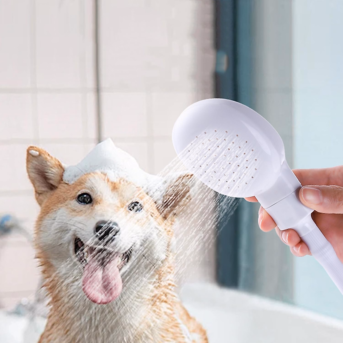 Sink Spray Rubber Hose, Sink Hose Attachment for Faucet Portable Sink Hose Faucet Sprayer, Shampoo Sprayer Hose for Dog, Pets, Bathing Baby, Washing Hair, Rinsing Vegetables.