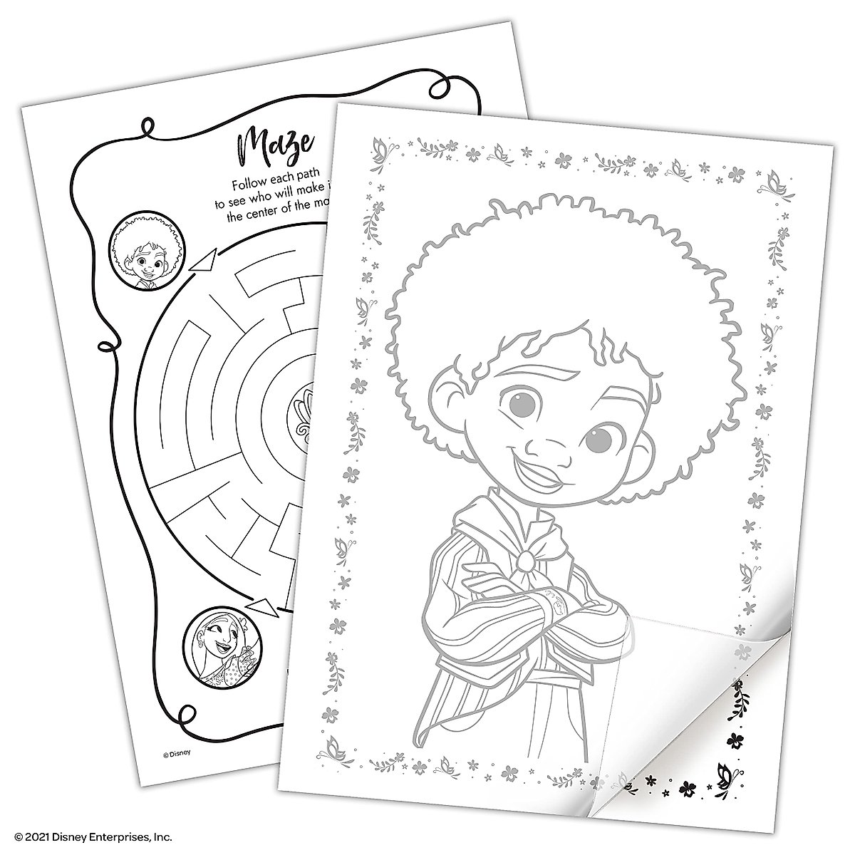 Disney Encanto 48 Page Color and Trace Coloring and Activity Book with 8 Tracing Sheets Paperback 51724 Bendon
