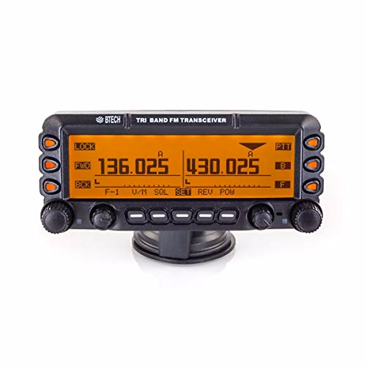 BTECH Mobile UV-50X3 50 Watt Tri-Band Radio: VHF, 1.25M, UHF, Amateur and Commercial Radio