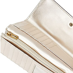 GUESS womens Katey Multi Clutch Wallet, Burgundy Multi, One size US