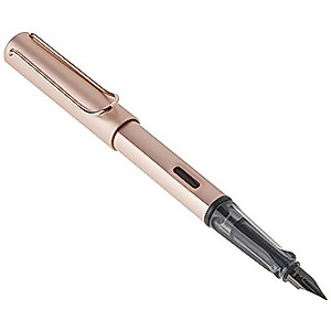 LAMY Lx Live Deluxe Fountain Pen, Rose Gold (L76F)
