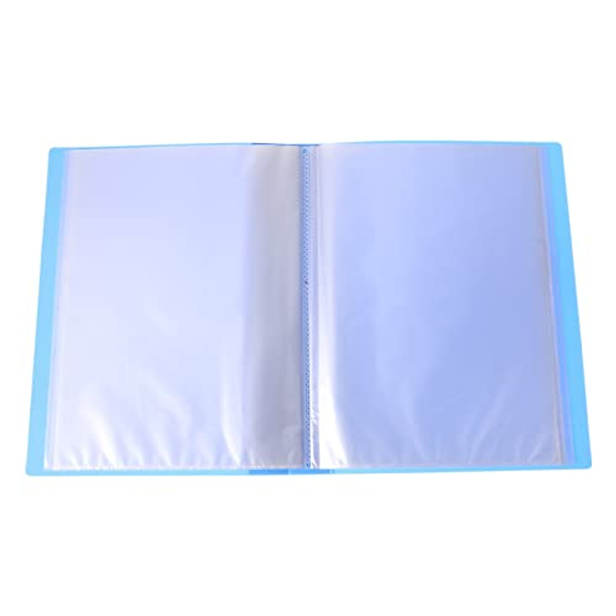 Color Envelope 2pcs Folders Capacity Documents Transparent Clip Materials Bag Exam Inner Board Organizing Folder Clear Paper Pockets for Letter Large A Holder Expanding and Cover