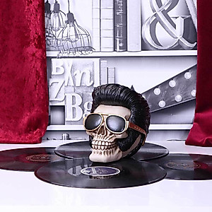 Nemesis Now Uh Huh The King Elvis Skull Figurine,17cm