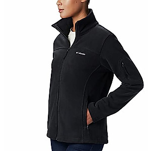 Columbia Women's Fast Trek II Jacket, Black, 2X Plus