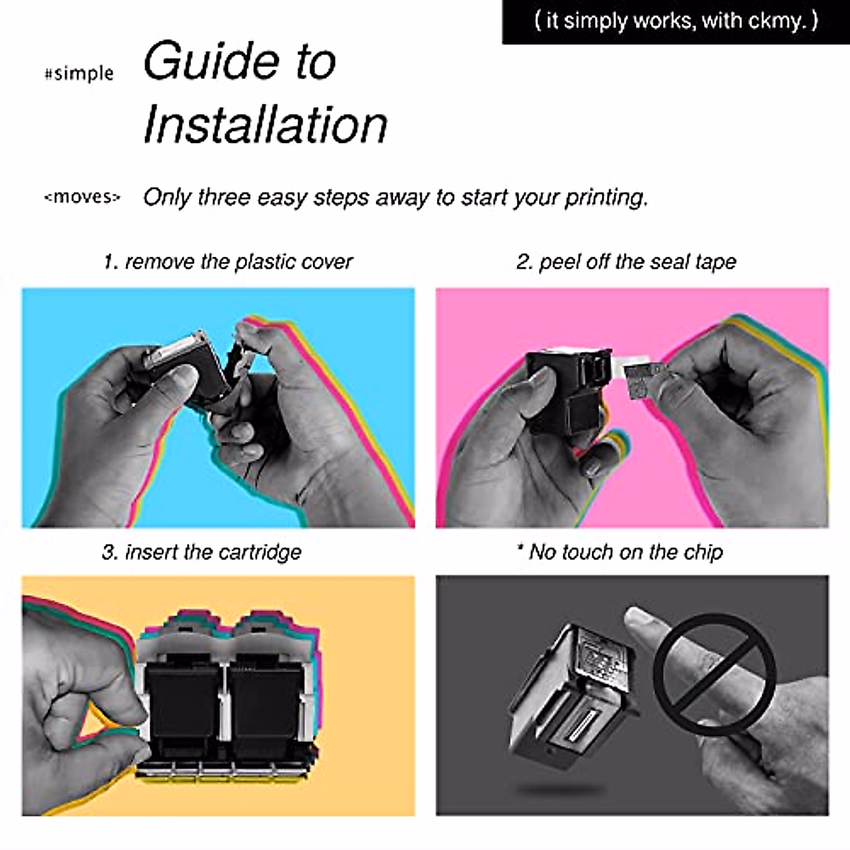 CKMY Remanufactured 245XL Ink Cartridge Replacement for Canon 245XL PG-245XL PG-243XL Fit for Pixma MX492 MX490 MG3022 MG2522 TR4520 TR4522 MG2922 MG2920 iP2820 MG2520 MG2525 TS3322 Printer (2 Pack)