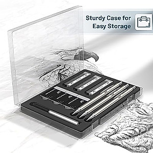 Mr. Pen- Metal Mechanical Pencil Set, 0.7mm, 3 Pack, 0.7 mechanical pencils, mechanical pencil .7, Sketching Pencils, Drafting Pencil, Mechanical Pencil