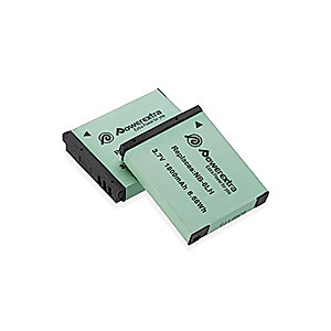 Powerextra NB-6LH Upgraded 2 Pack NB-6L Battery Compatible with Canon Powershot S120 SX510 HS SX280 HS SX500 is SX700 D20 S90 D30 ELPH 500 SX270 SX240 SX520 Cameras