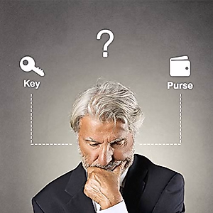 VODESON Key Finder Locator,Wireless Key Tracker,Remote Finder Tracking Device,Easy to Use,Perfect for Seniors,Tracker Tags for Car Keys,Phones,Wallet,TV Remote Control, Batteries Included