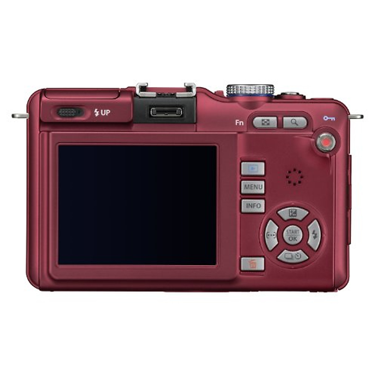 Olympus Pen E-PL1s 12.3MP Live MOS Micro Four Thirds Interchangeable Lens Digital Camera with M.ZUIKO Digital 14-42mm F3.5-5.6 II (RED) International Version (No Warranty)