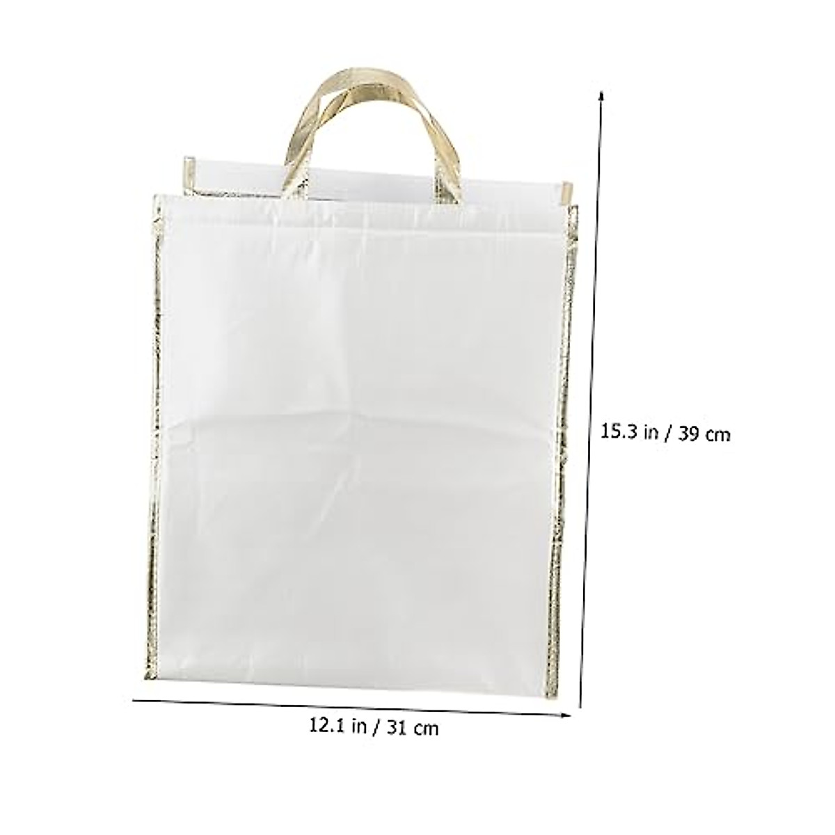 BESPORTBLE Packing Insulation Bags Cooler Bags Insulated Thermal Bag Food delivery Bag Food Storage Bag Grocery Bag Carrier Tote Bags Portable Food Bag nonwoven peritonealwaterproof