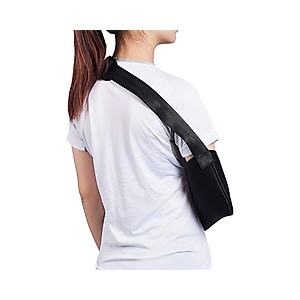 MHKGIOA Arm Sling for Rotator Cuff Injury,Dislocated,Broken & Strains - Adjustable Arm/Shoulder & Elbow Sling Immobilizer with Thumb Loop