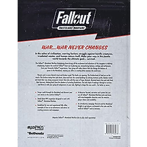 Modiphius Entertainment Fallout Wasteland Warfare Core Rulebook RPG for Adults, Family and Kids 13 Years Old and Up (Licensed RPG)