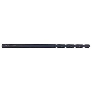 Aircraft Drill, 1/2x12 in, HSS, Blk Oxide