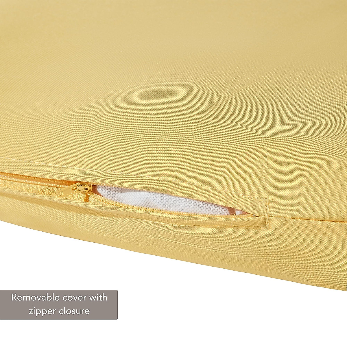 Greendale Home Fashions Outdoor Reversible Chaise Lounge Chair Cushion, Sunburst