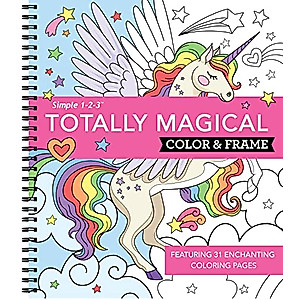 Color & Frame - Totally Magical (Coloring Book)