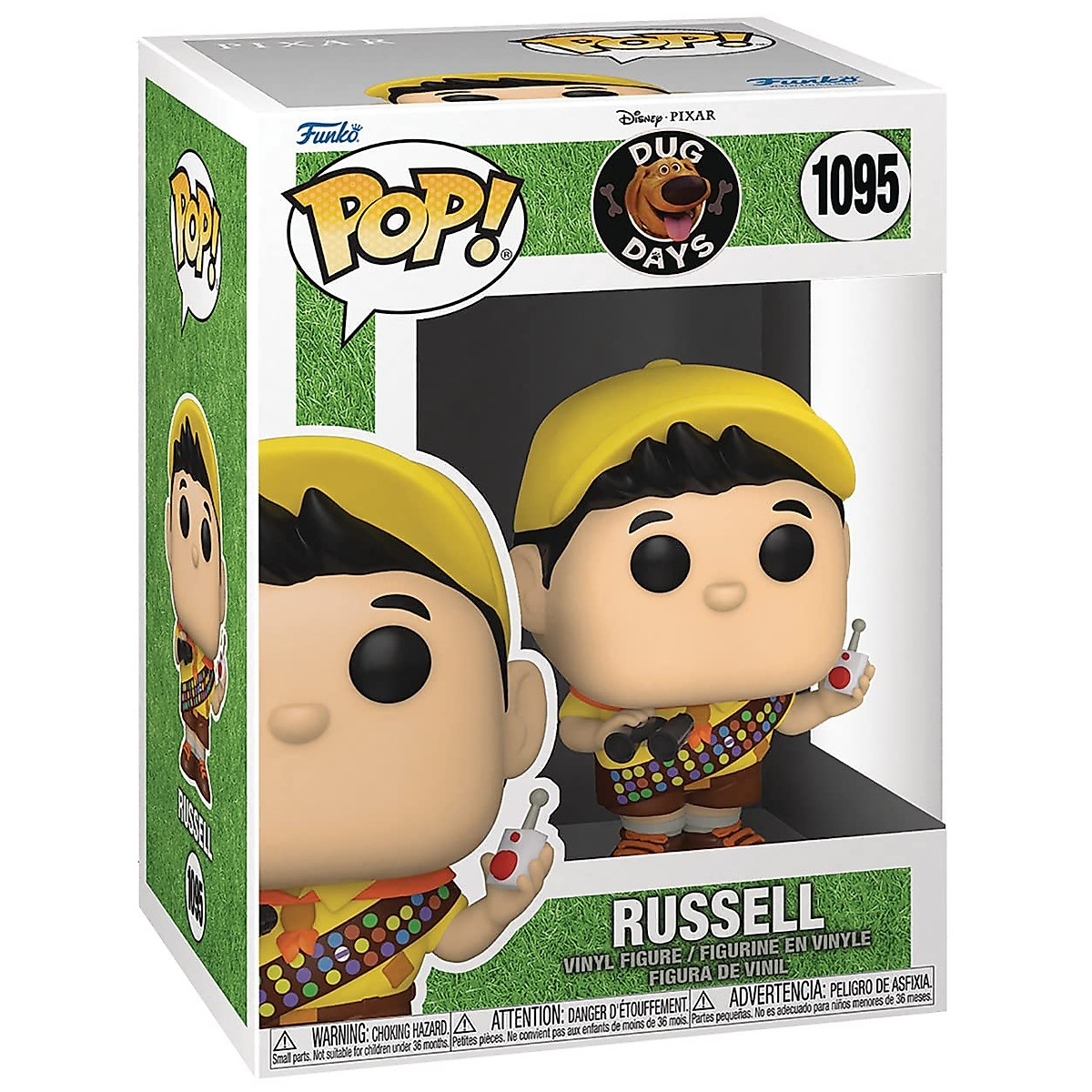 POP Disney Pixar: Dug Days - Russel Funko Vinyl Figure (Bundled with Compatible Box Protector Case)