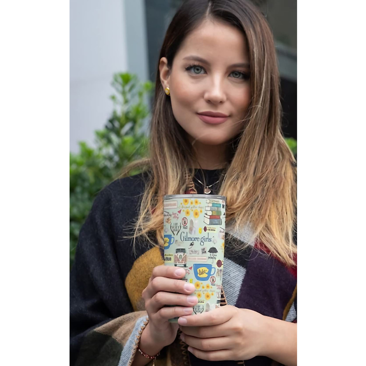 Gilmore Girls Stainless Steel Vacuum Insulated Tumbler 20oz With Lid Sporty Travel Coffee Tumbler, Sporty Travel Beverage Drinkware