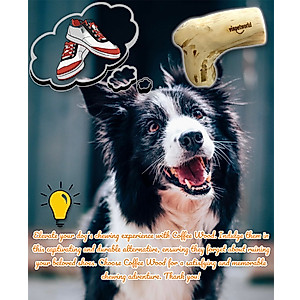 VINPETWORLD Dog Chew Toy - Large Stick - Boost Your Dog's Chewing Joy with This Safe, Natural, and Long-Lasting Pet Stick from Real Coffee Wood, Perfect for Your Joyful Four-Legged Friend