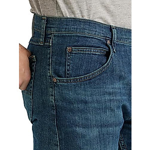Wrangler Authentics Men's Classic 5-Pocket Regular Fit Jean, Twilight Flex, 30W x 36L