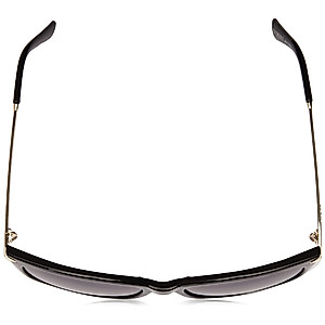 GUESS womens Classic Sunglasses, Shiny Black, 56 17 135 US