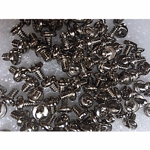 Computer 6-32 Pan Screws 1000pcs for Hard Drive, Pc Case Coarse Thread Philips Round Head Screw Accessory Parts