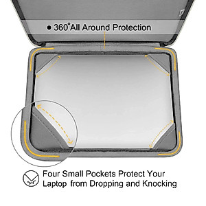 MOSISO Compatible with MacBook Air 13 inch Case 2022 2021 2020 2019 2018 Release A2337 M1 A2179 A1932 Retina Display, Plastic Hard Shell&Bag&Keyboard Skin&Webcam Cover&Screen Protector, Rock Gray