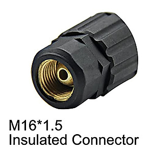 Welding Knight WP17 Air-Cooled Tig Torch With 13FT Cable Plug 16M-2 M16*1.5 Connector (WP17 black handle)