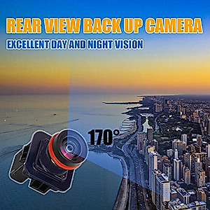 Backup Camera Compatible with 2013-2019 Ford Taurus / Taurus Sho / Taurus Police Model, Taurus Backup Camera Replaces EG1Z19G490A, DG1Z19G490A